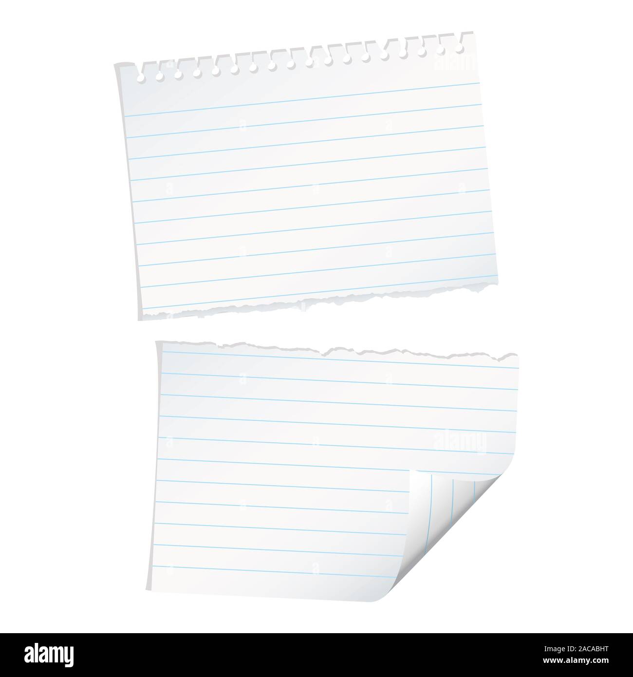 single page torn Stock Photo - Alamy