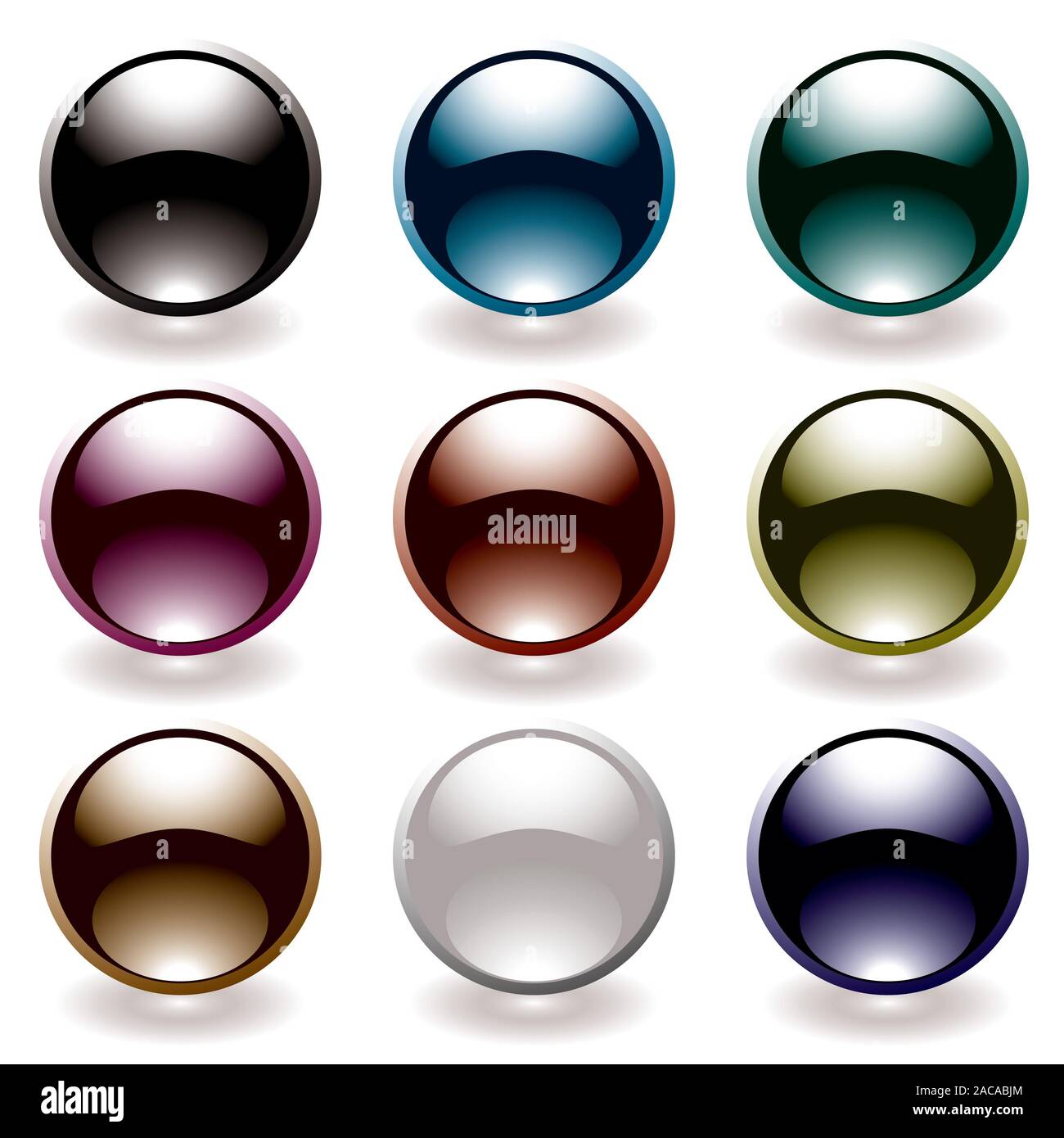 Reflective button hi-res stock photography and images - Alamy