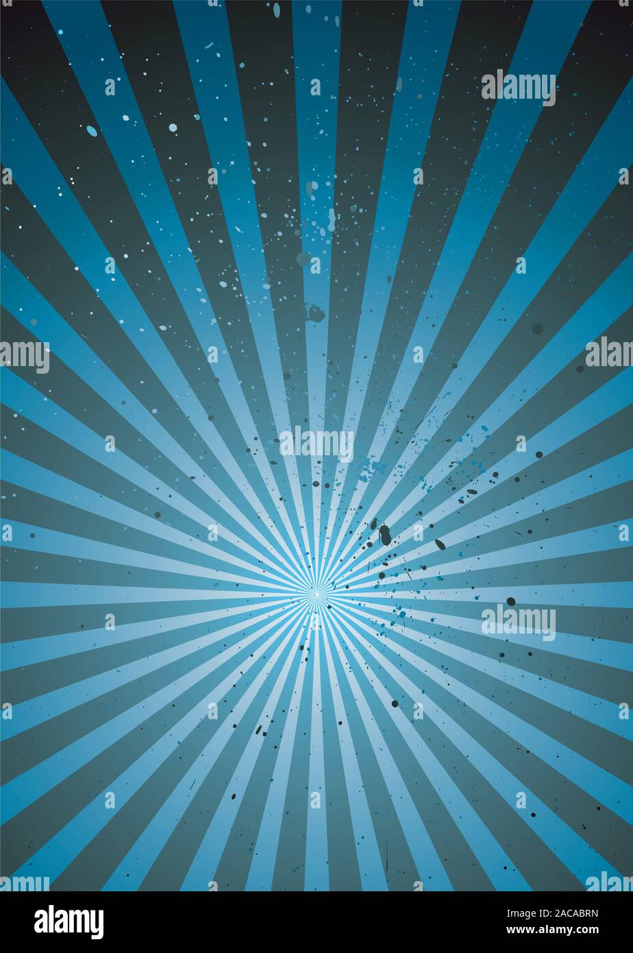 radiate blue grunge light Stock Photo - Alamy