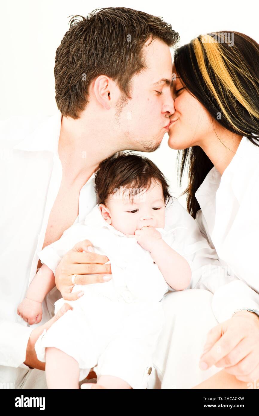 Happy family life Stock Photo - Alamy