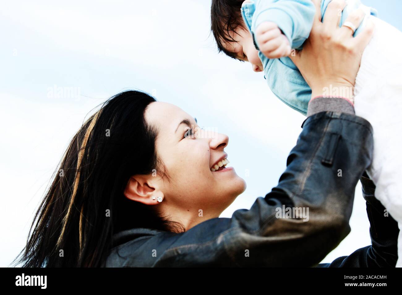 mother child happy Stock Photo - Alamy