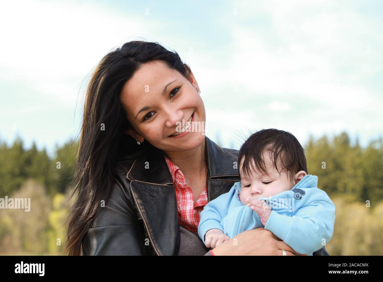 mother child happy Stock Photo - Alamy