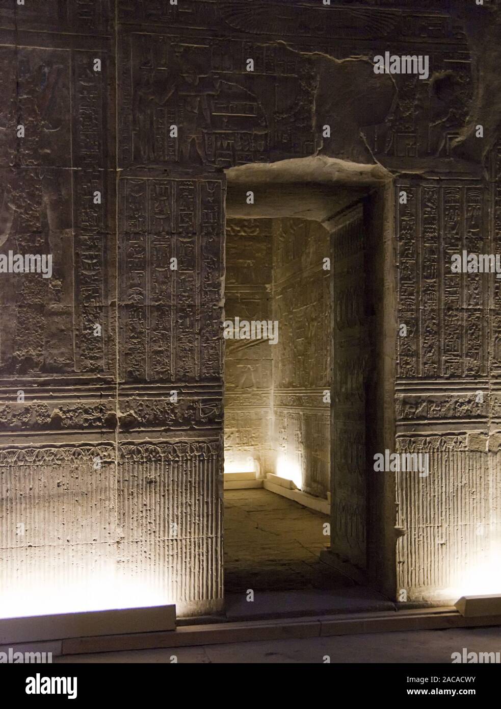Temple in Dendera Stock Photo - Alamy