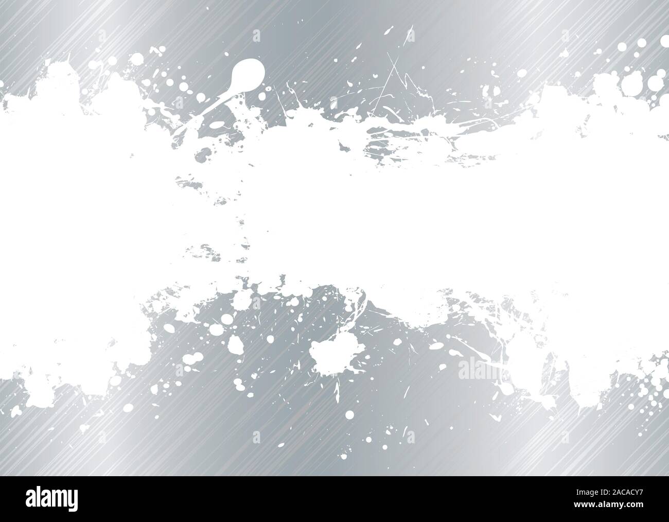 brushed metal ink splat Stock Photo - Alamy
