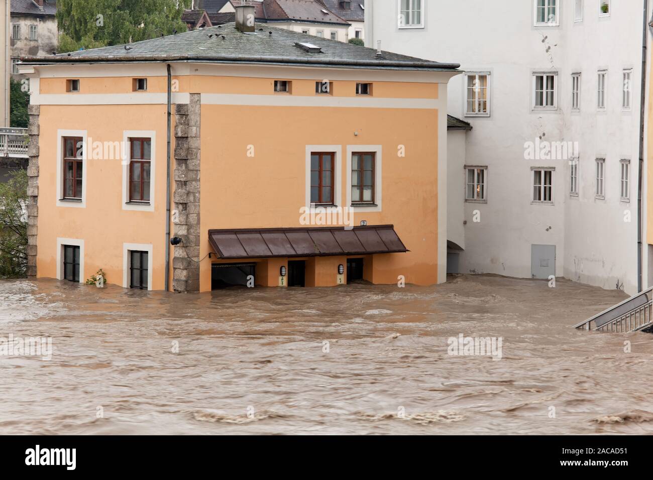 Flooding in austria hi-res stock photography and images - Alamy