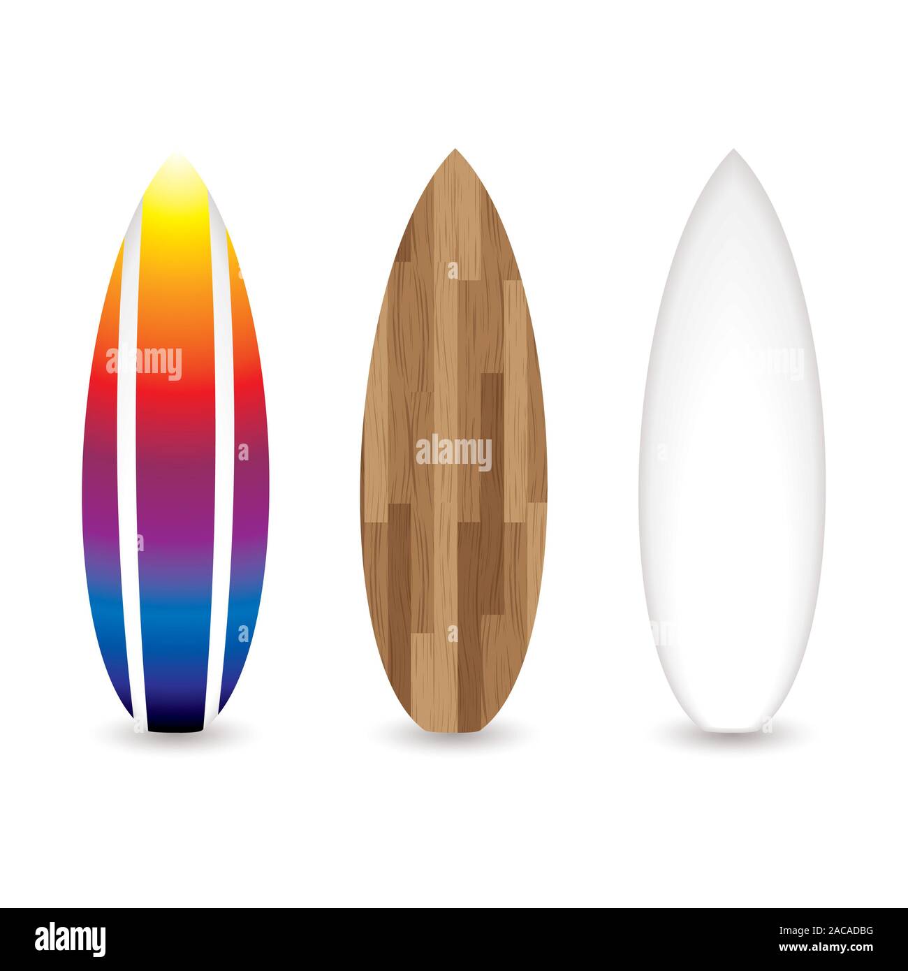 Decorative surfboards Cut Out Stock Images & Pictures - Alamy