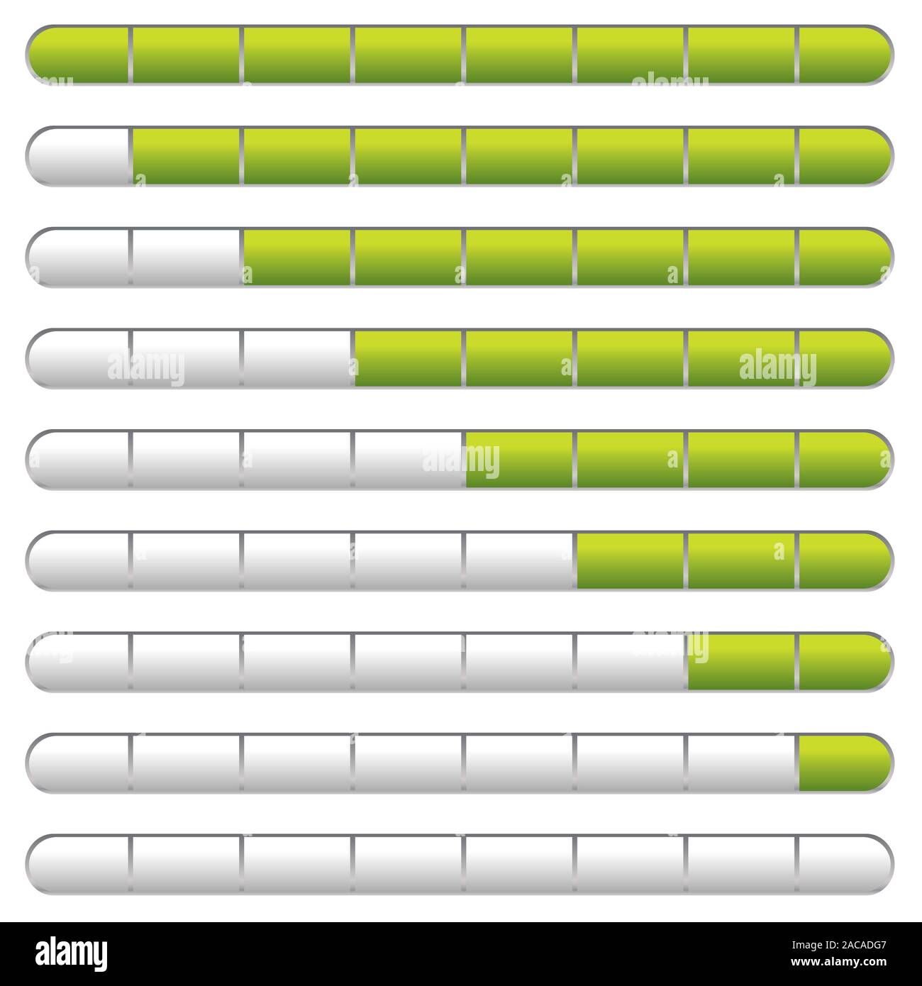 Green progress bar hi-res stock photography and images - Alamy