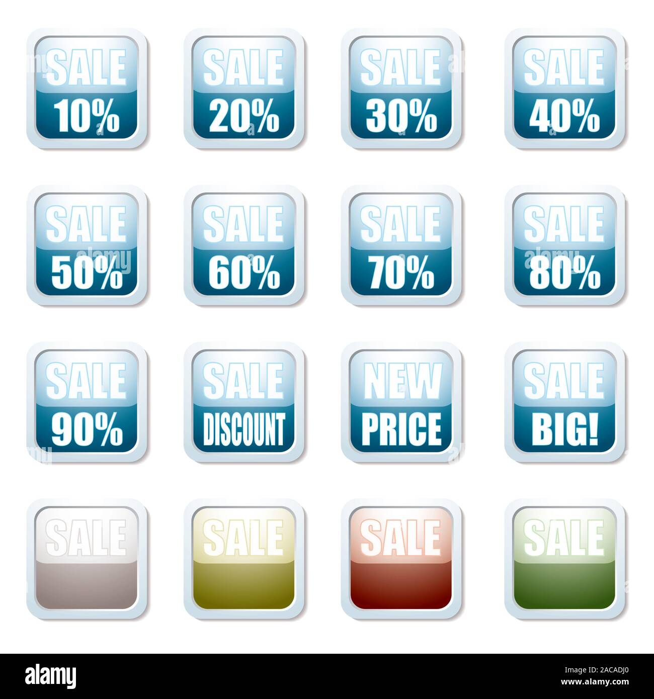 sale discount button Stock Photo - Alamy