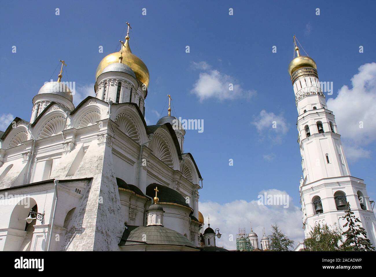 Moscow cathedral archangel hi-res stock photography and images - Alamy