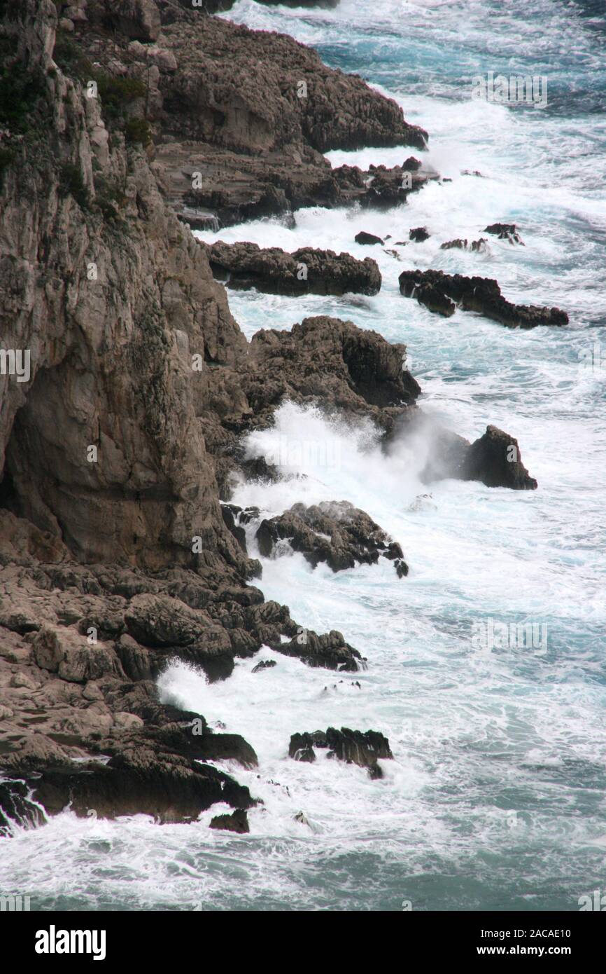 Capri and the sea hi-res stock photography and images - Alamy