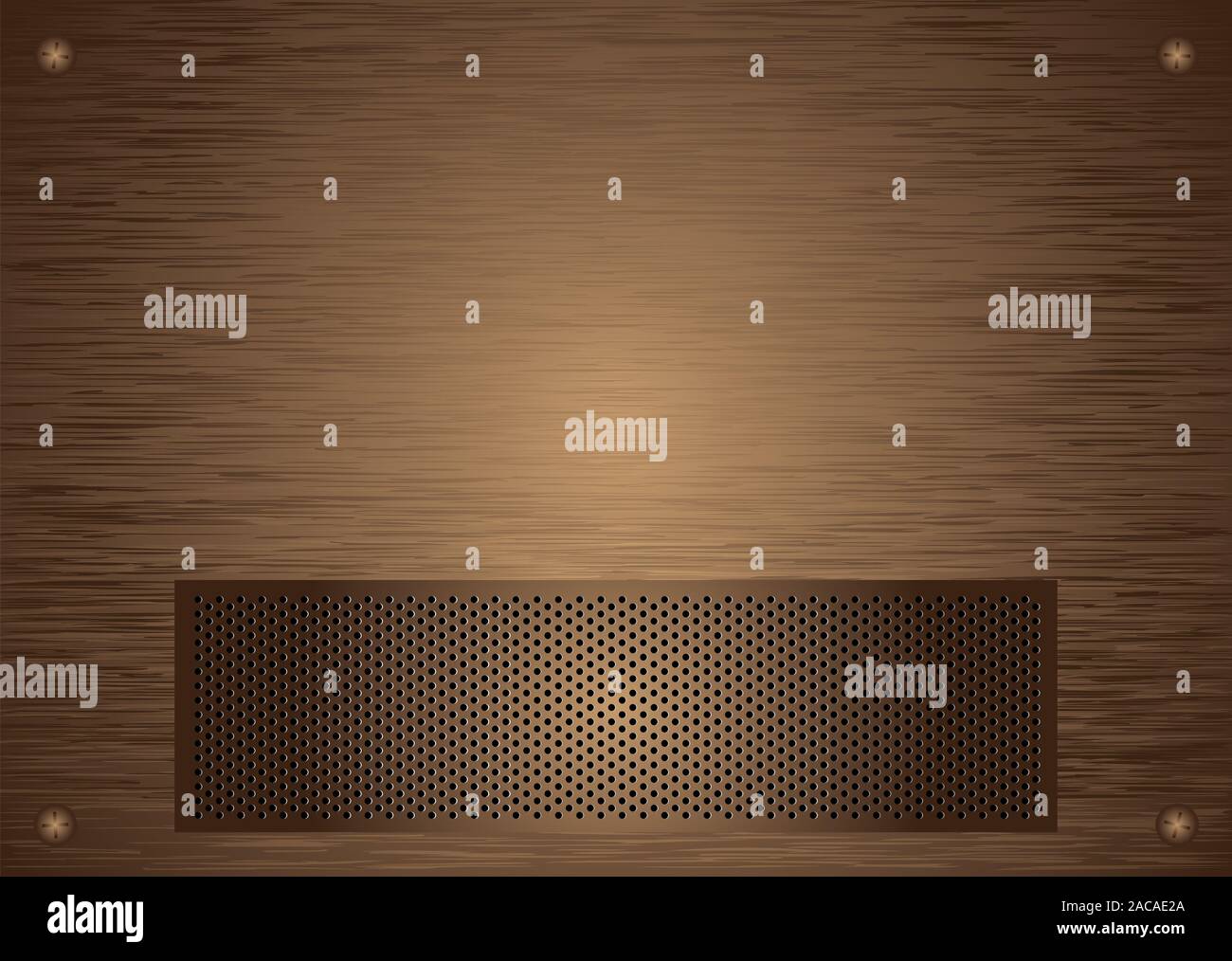 brushed bronze grill Stock Photo - Alamy