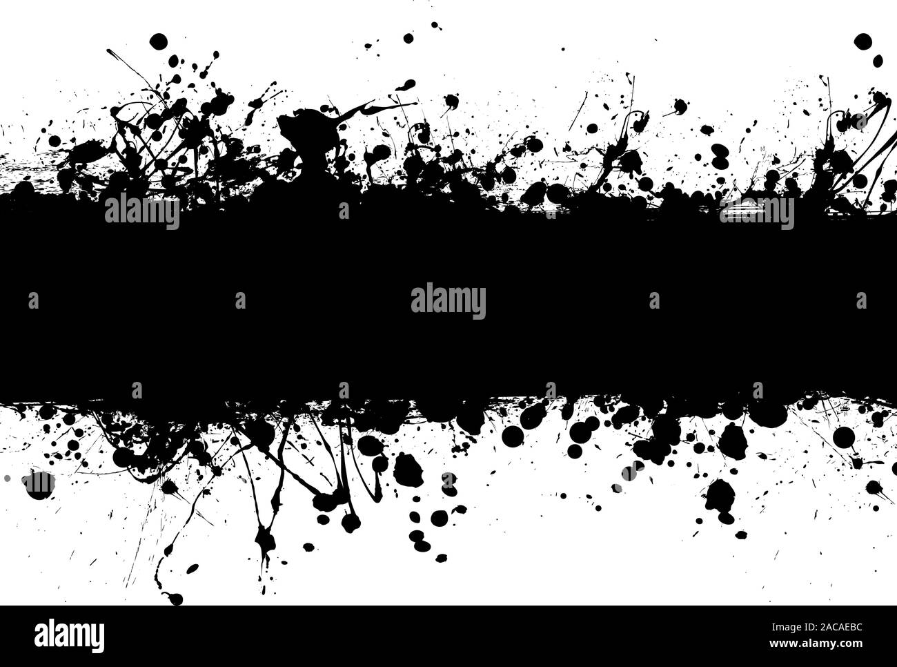 grunge banner ink Stock Photo - Alamy