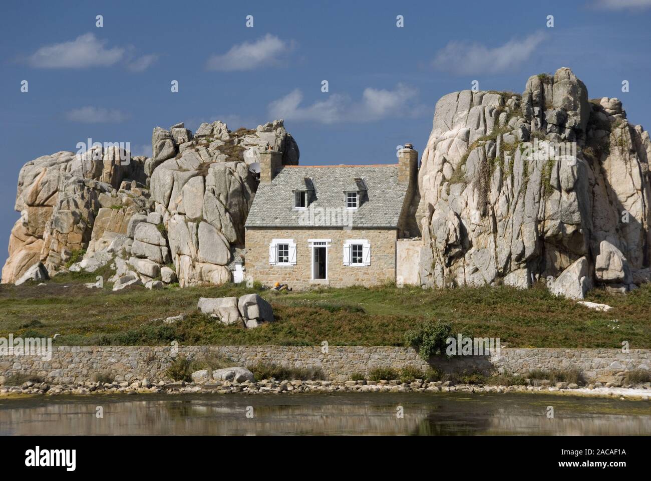 House at gouffre de castel meur hi-res stock photography and images - Alamy