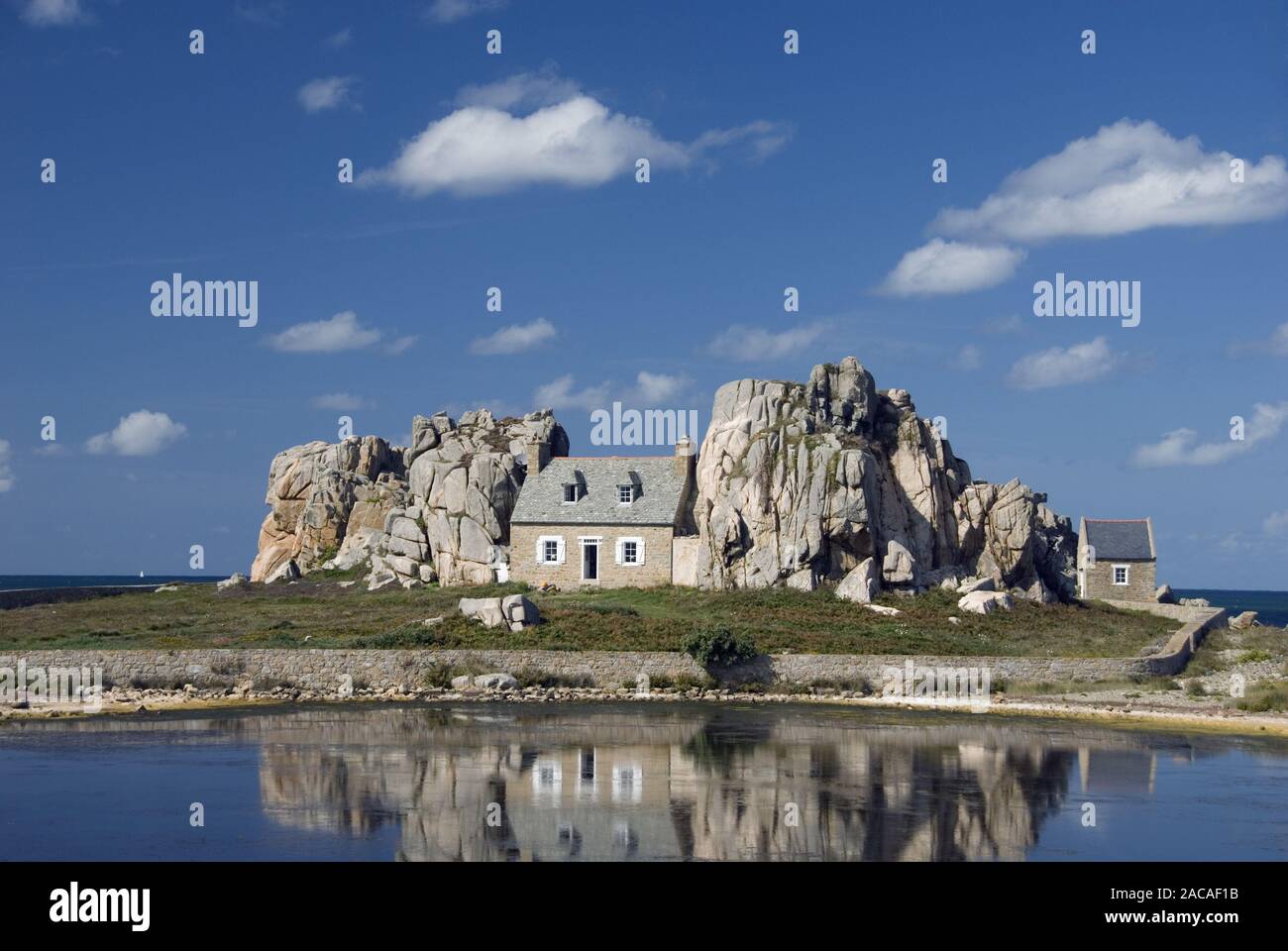 House between rocks Stock Photo - Alamy