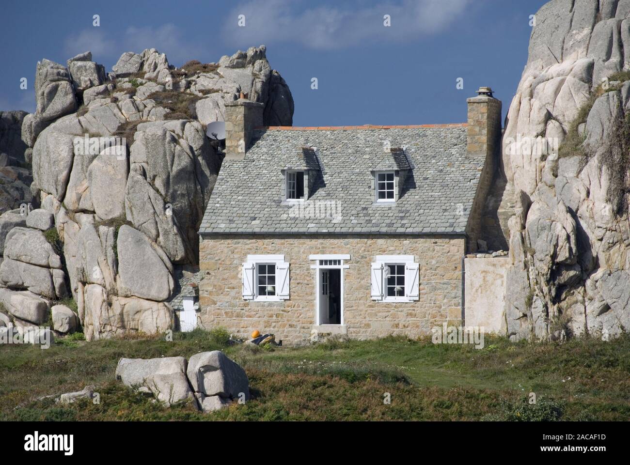 House at gouffre de castel meur hi-res stock photography and images - Alamy