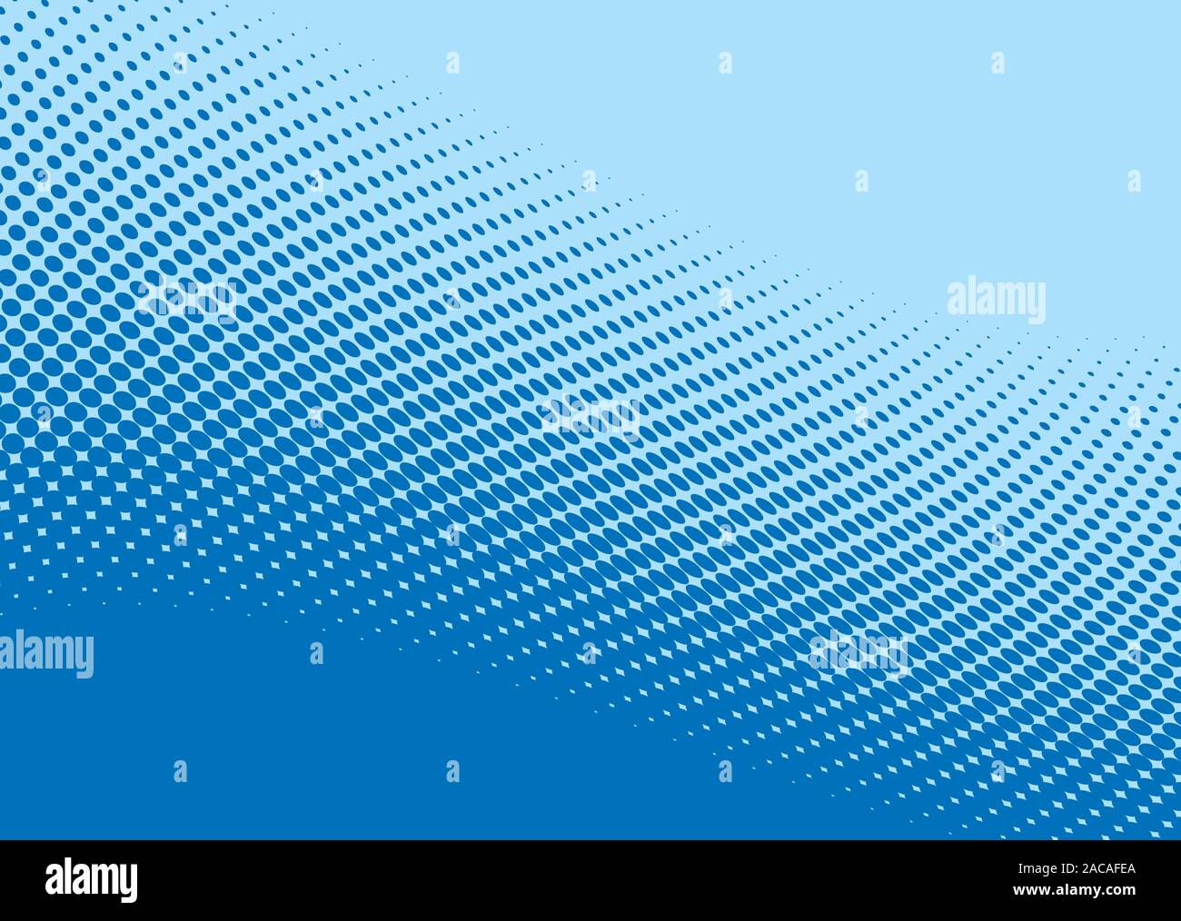 blue wave halftone pattern Stock Photo - Alamy