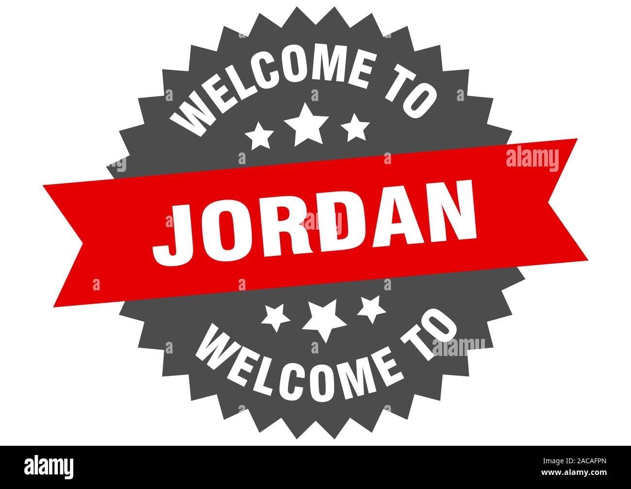 Welcome to jordan sign hi-res stock photography and images - Alamy