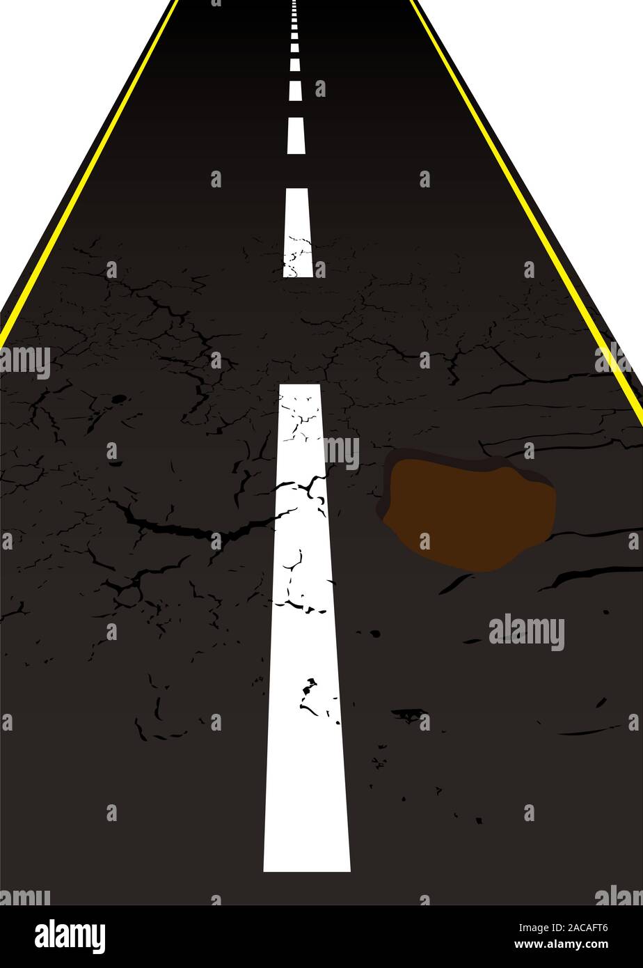 road pot hole Stock Photo - Alamy