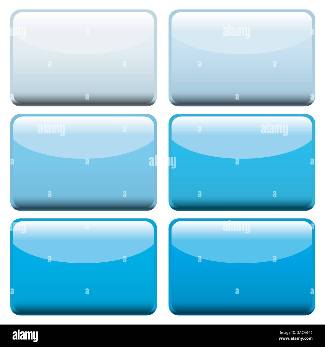 blue web buttons Stock Photo - Alamy