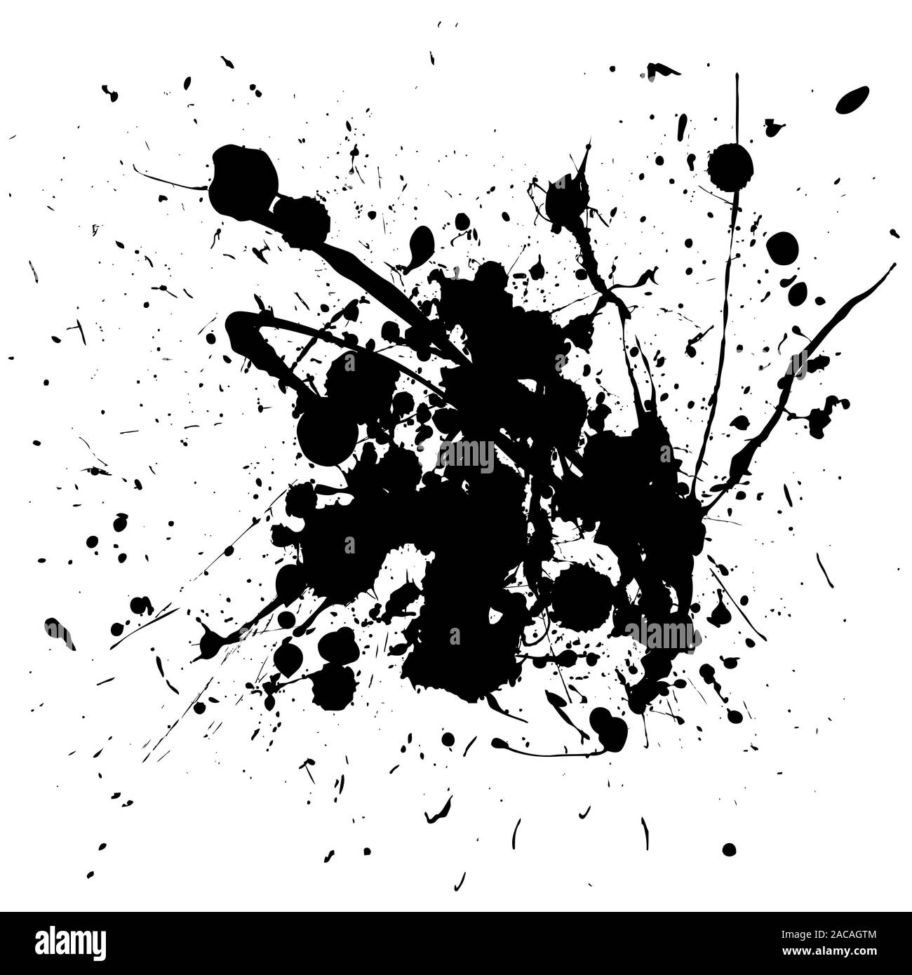 Black and white ink image Cut Out Stock Images & Pictures - Alamy