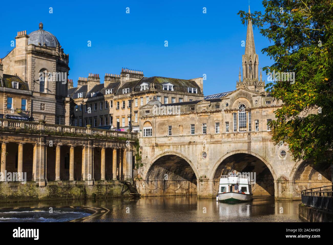 England, Somerset, Bath, Pultney Bridge and River Avon Stock Photo - Alamy