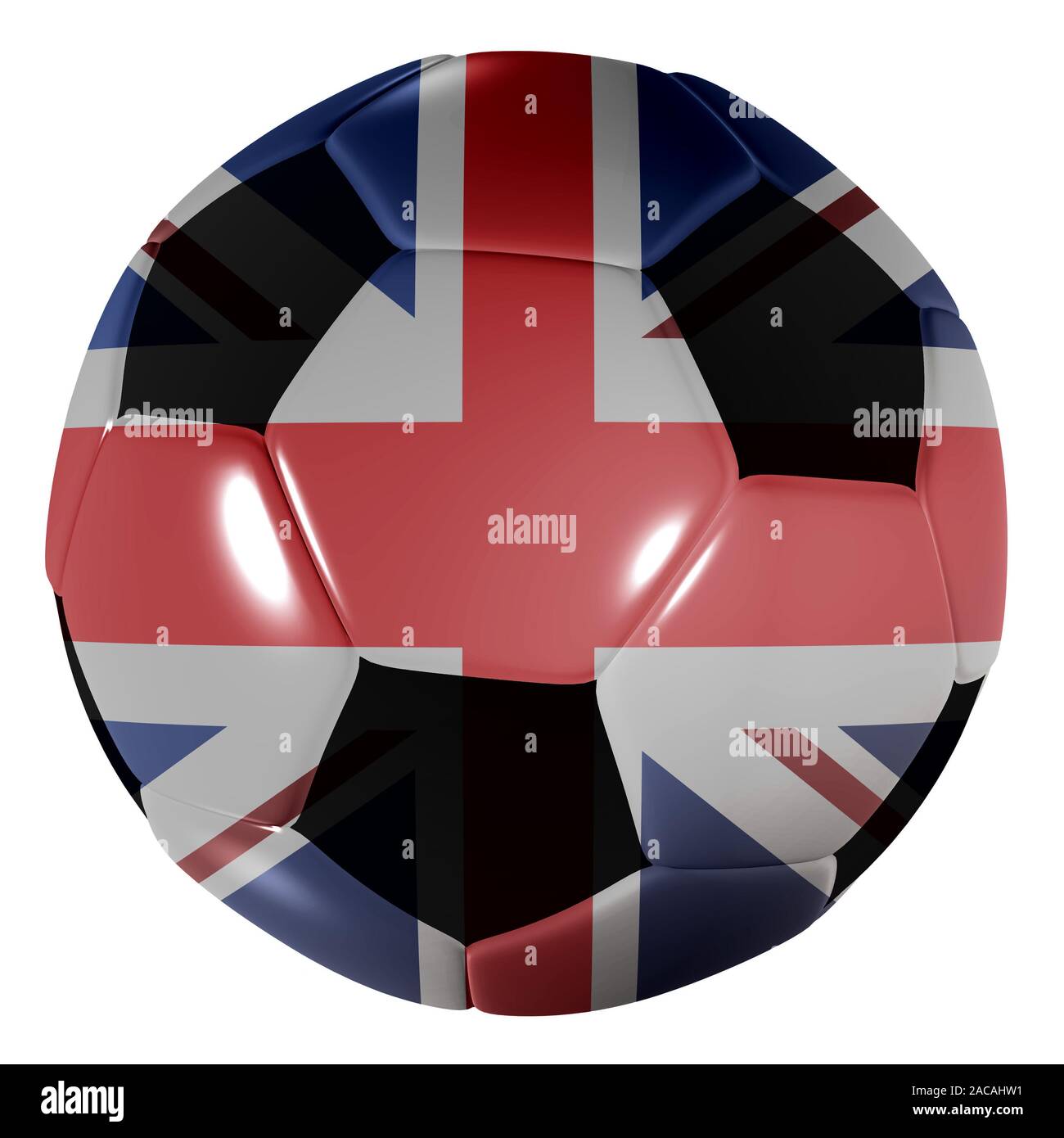 Great britain flag football hi-res stock photography and images - Alamy