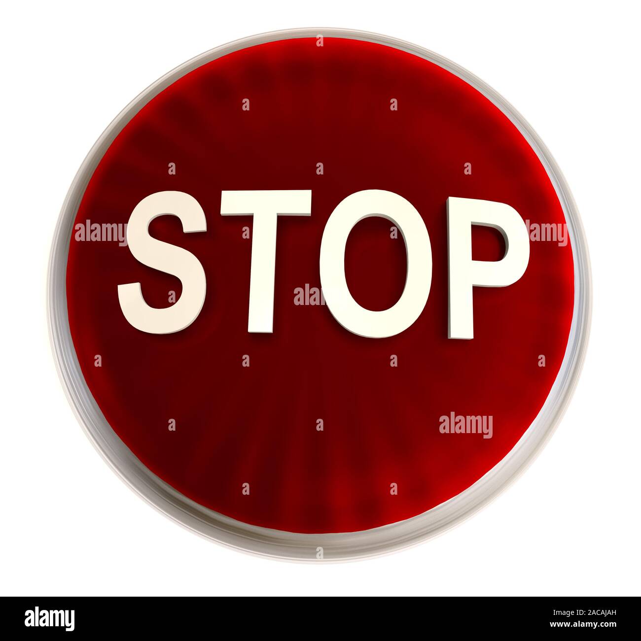 Red stop button hi-res stock photography and images - Alamy