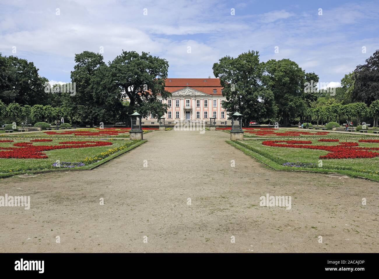Berlin Friedrichsfelde Palace Stock Photo - Alamy