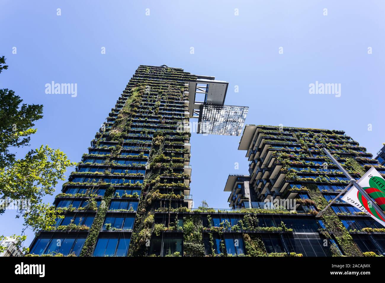 General Views showing One Central Park which is built around ...