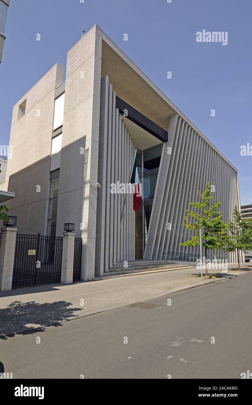 Mexican Embassy, Berlin Stock Photo - Alamy