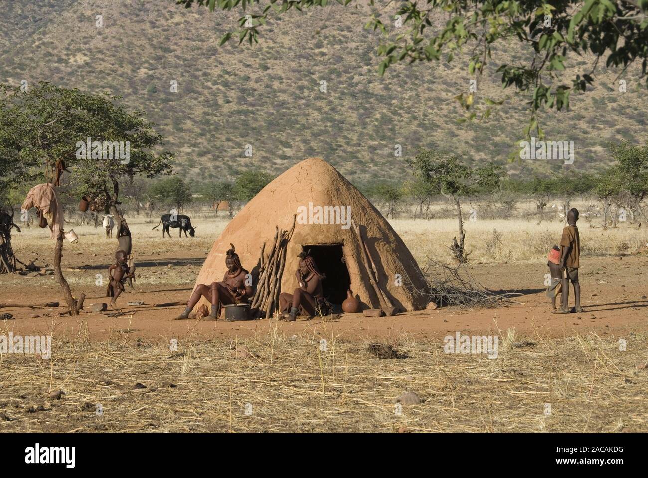 Himba or muhimba hi-res stock photography and images - Alamy