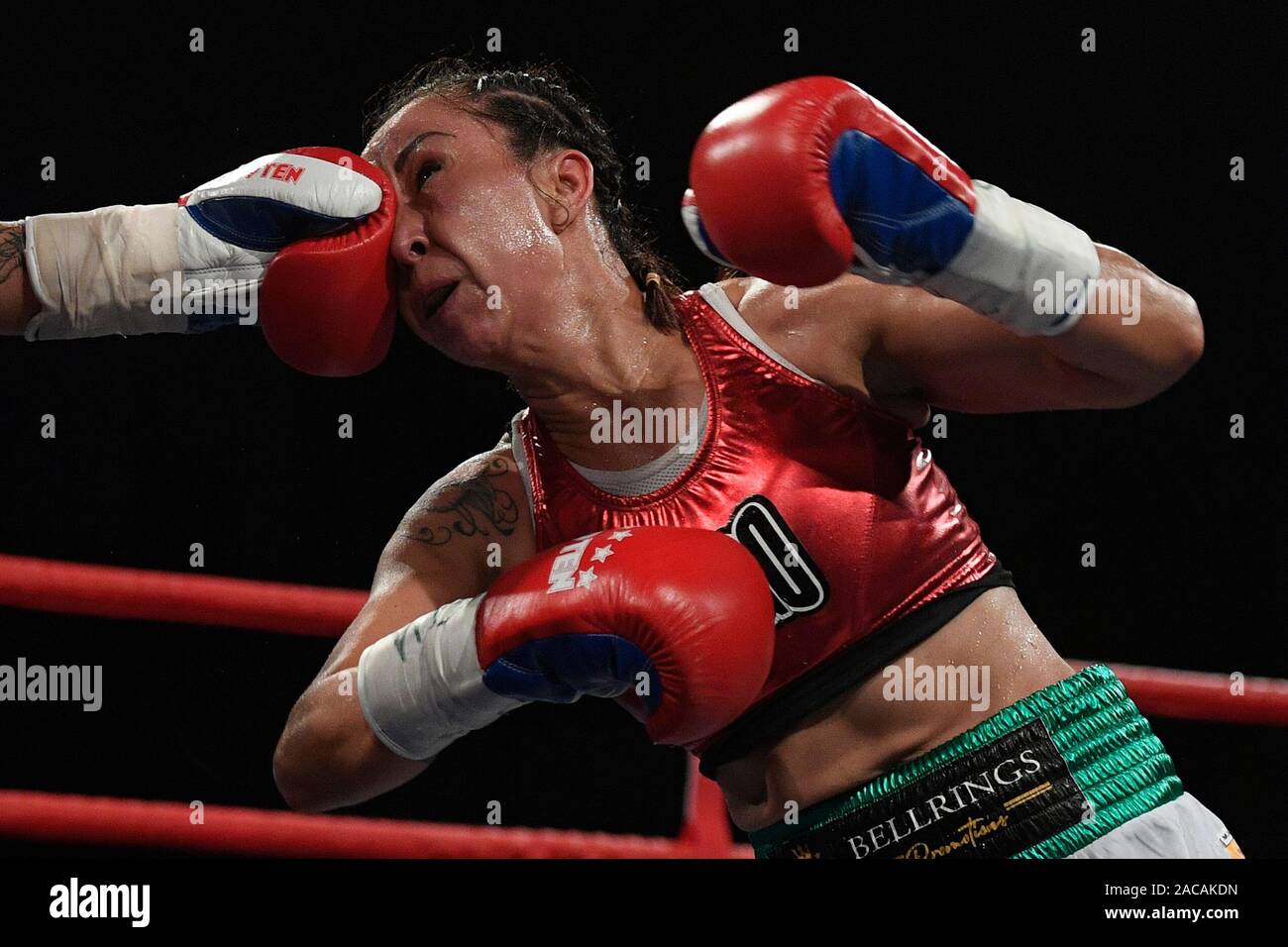 Kladno, Czech Republic. 30th Nov, 2019. Czech professional boxer ...