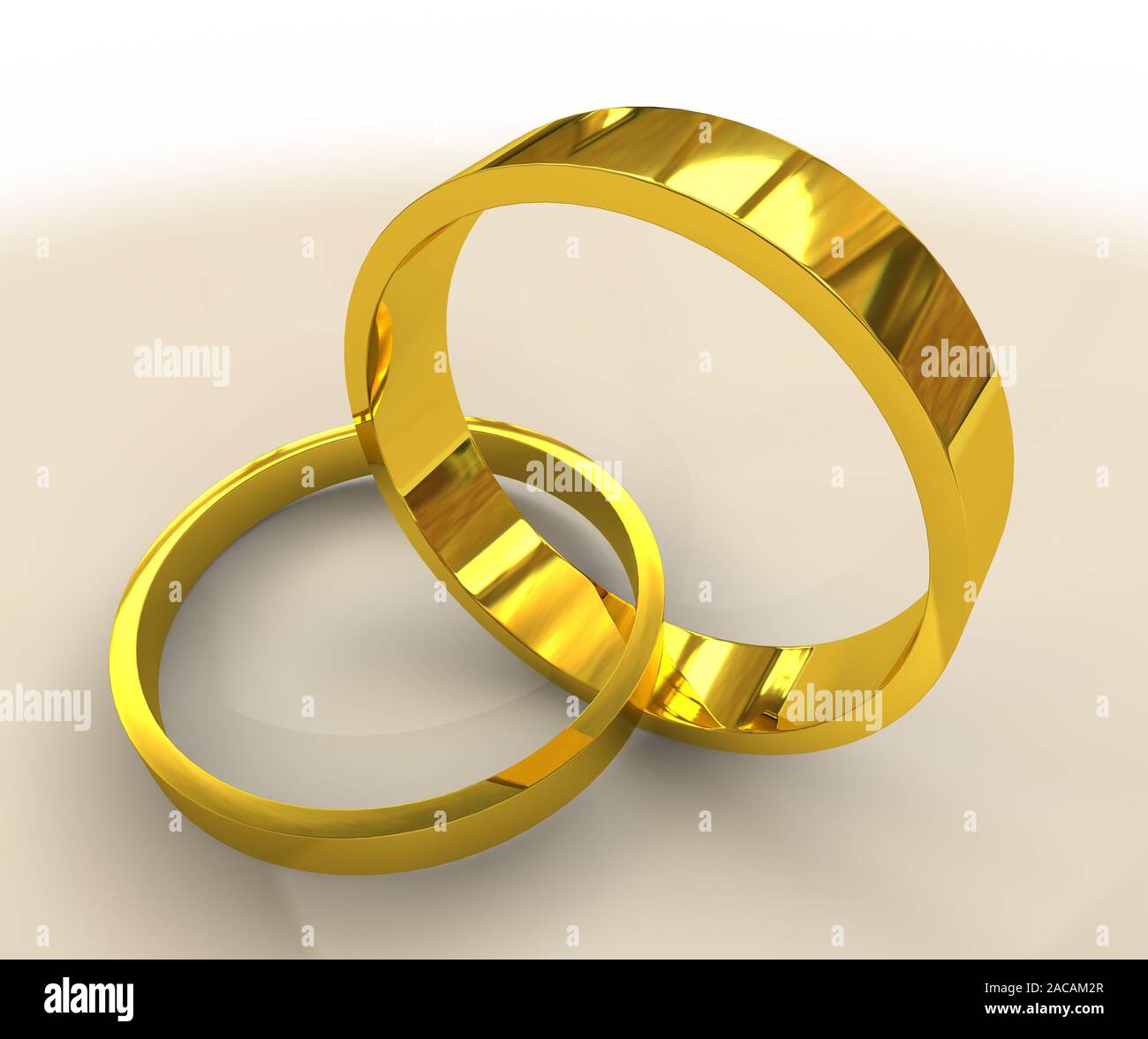 golden wedding rings Stock Photo - Alamy
