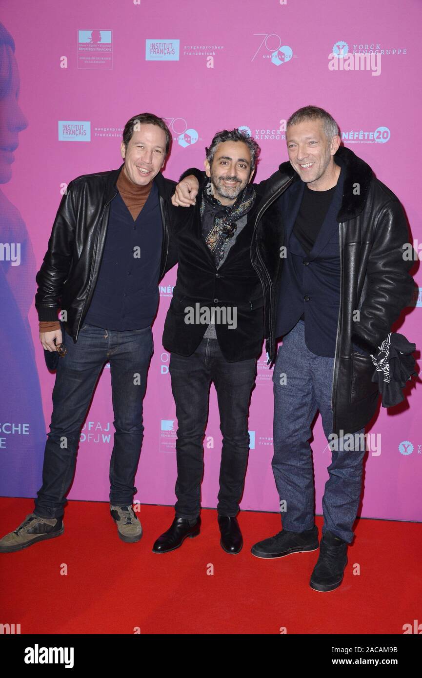 Berlin, Deutschland. 29th Nov, 2019. Reda Kateb, Eric Toledano and ...