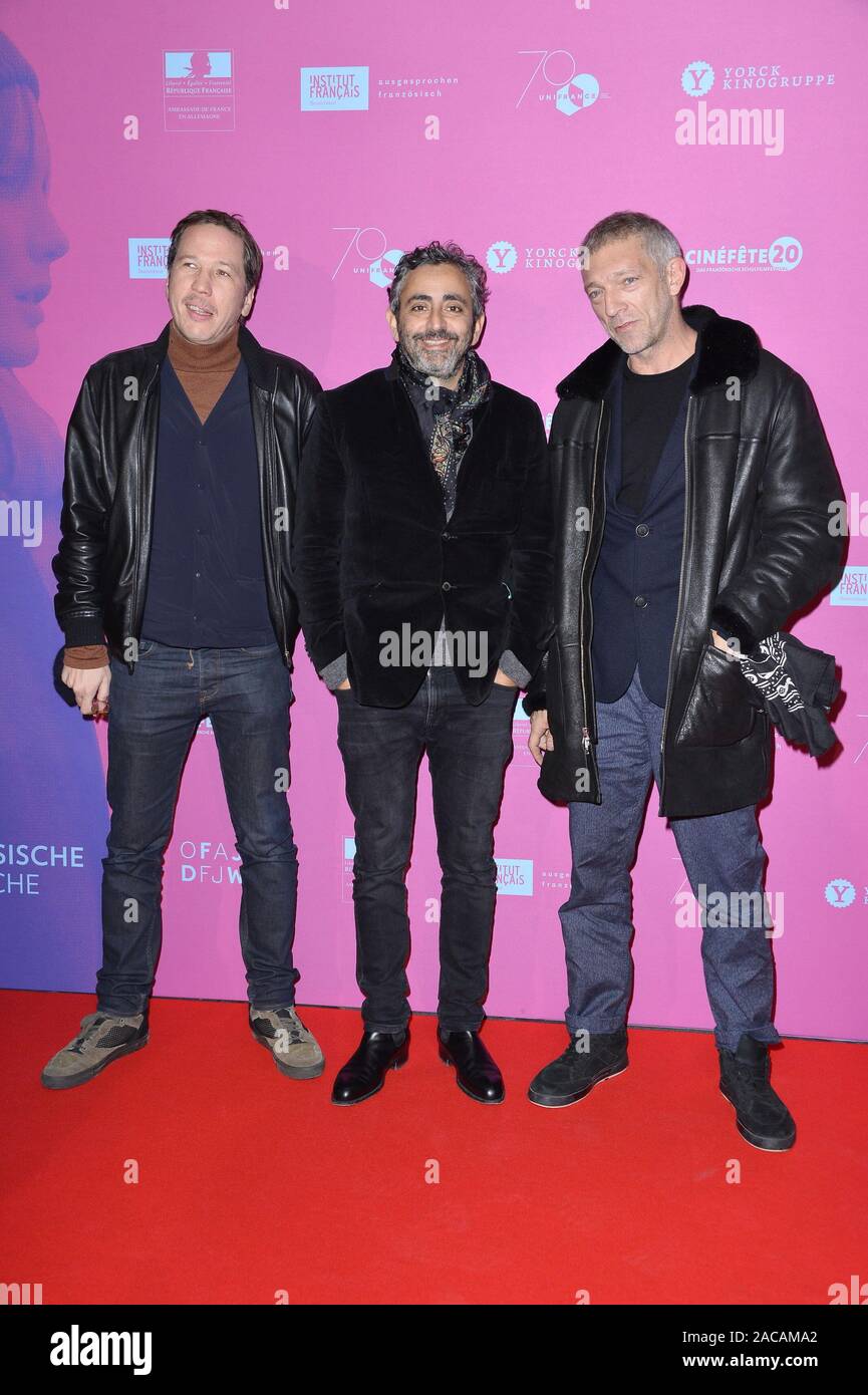 Berlin, Deutschland. 29th Nov, 2019. Reda Kateb, Eric Toledano and ...