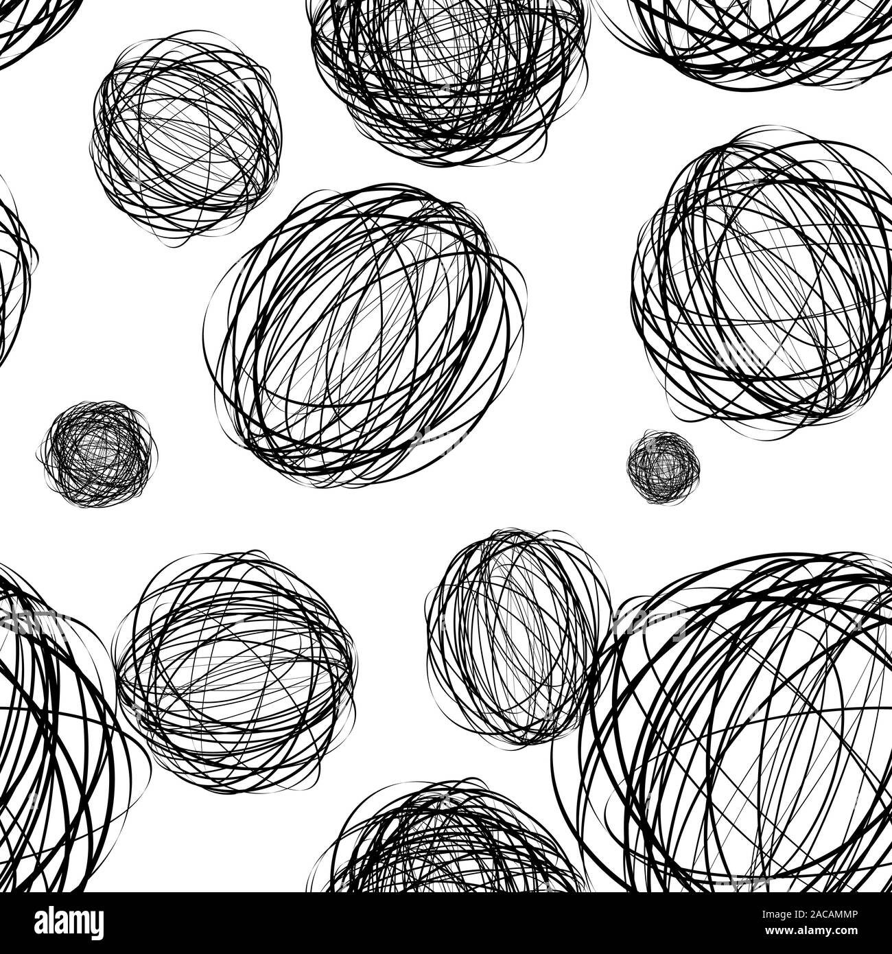 scribble seamless wallpaper Stock Photo - Alamy