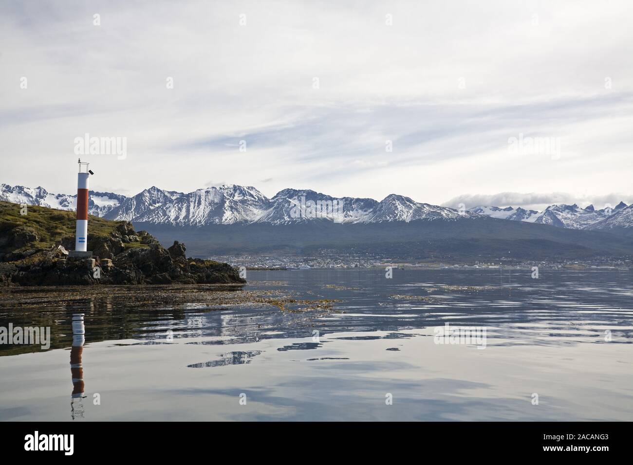Lighthouse at Beagle Channel, Tierra del Fuego, Argentina, Argentina ...