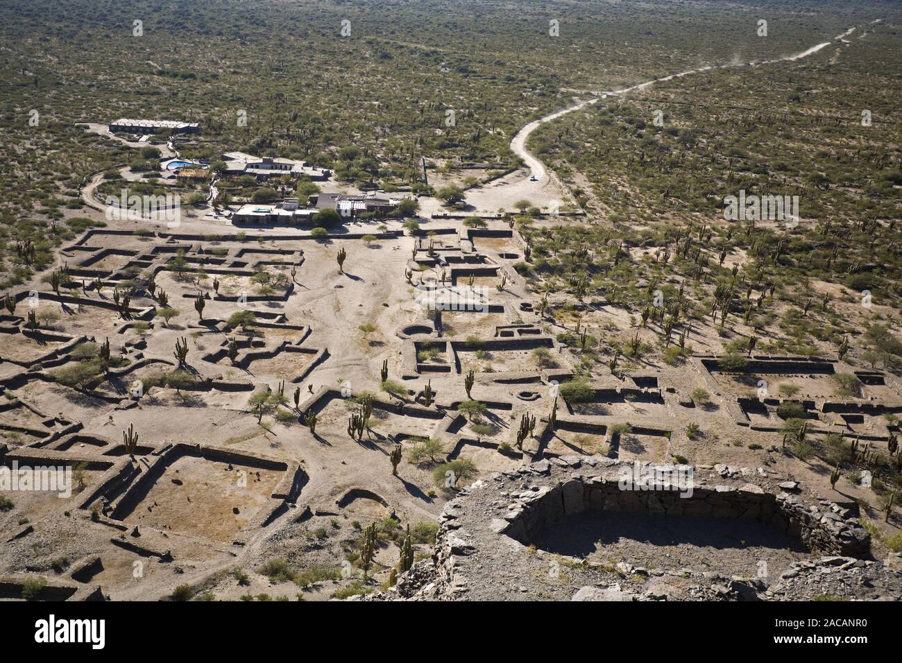 Ruins of Quilmes, old Indian settlement Argentina, Ruins of Quilmes ...