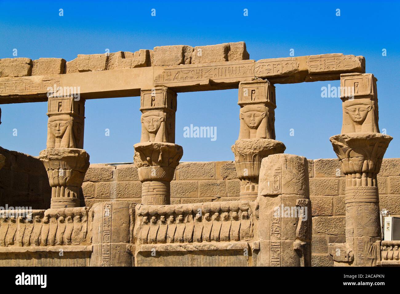 Egypt, Aswan, Philae Temple Stock Photo - Alamy Egypt, Aswan, Philae Temple Stock Photo - Alamy