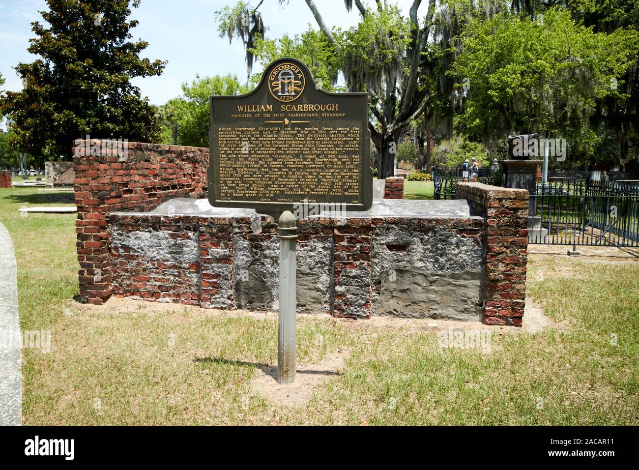 William scarbrough grave hi-res stock photography and images - Alamy