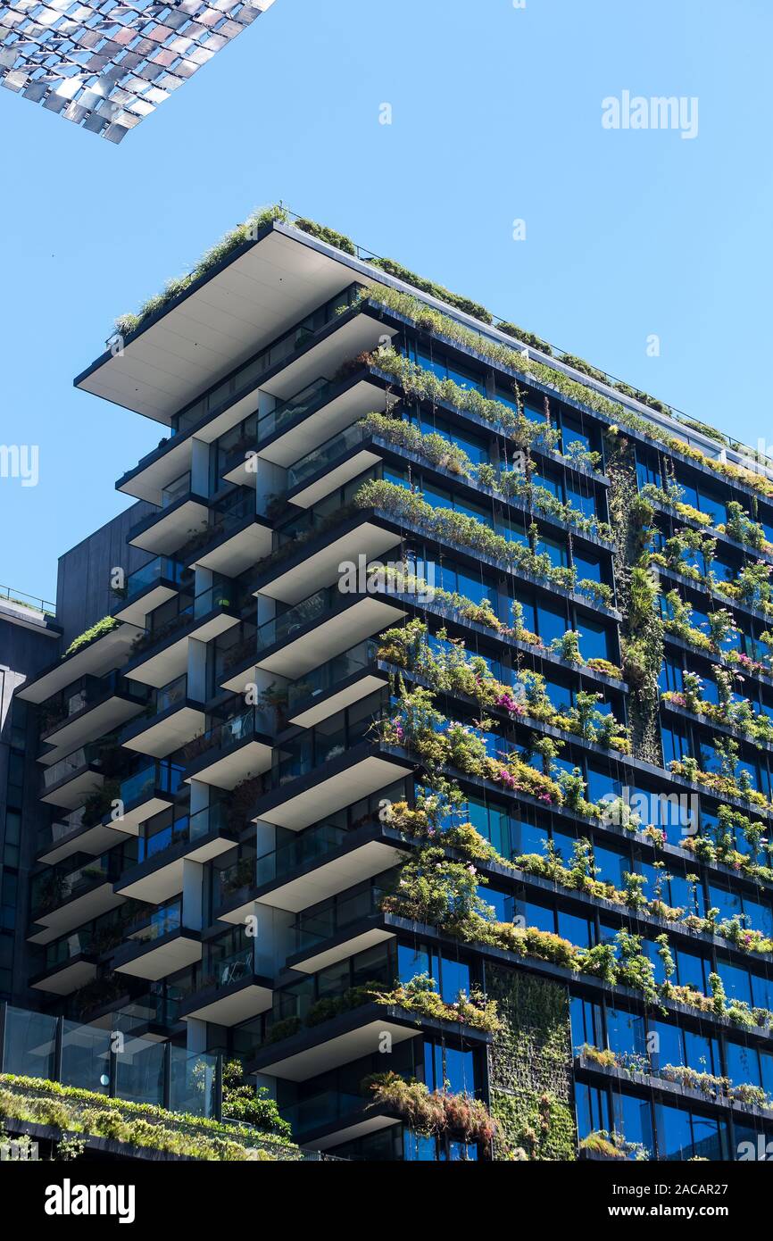 General Views showing One Central Park which is built around ...