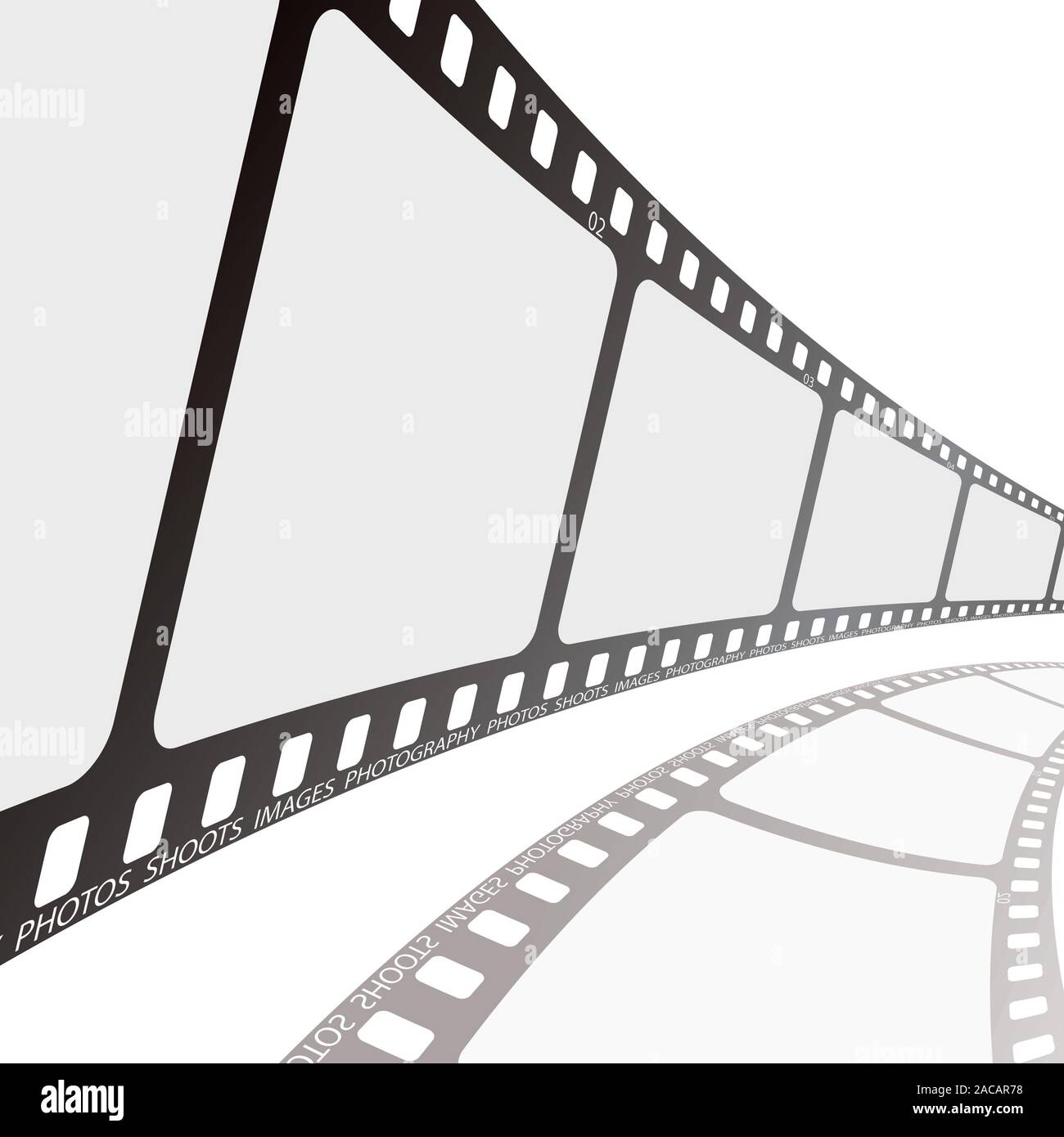 film reel angle Stock Photo - Alamy