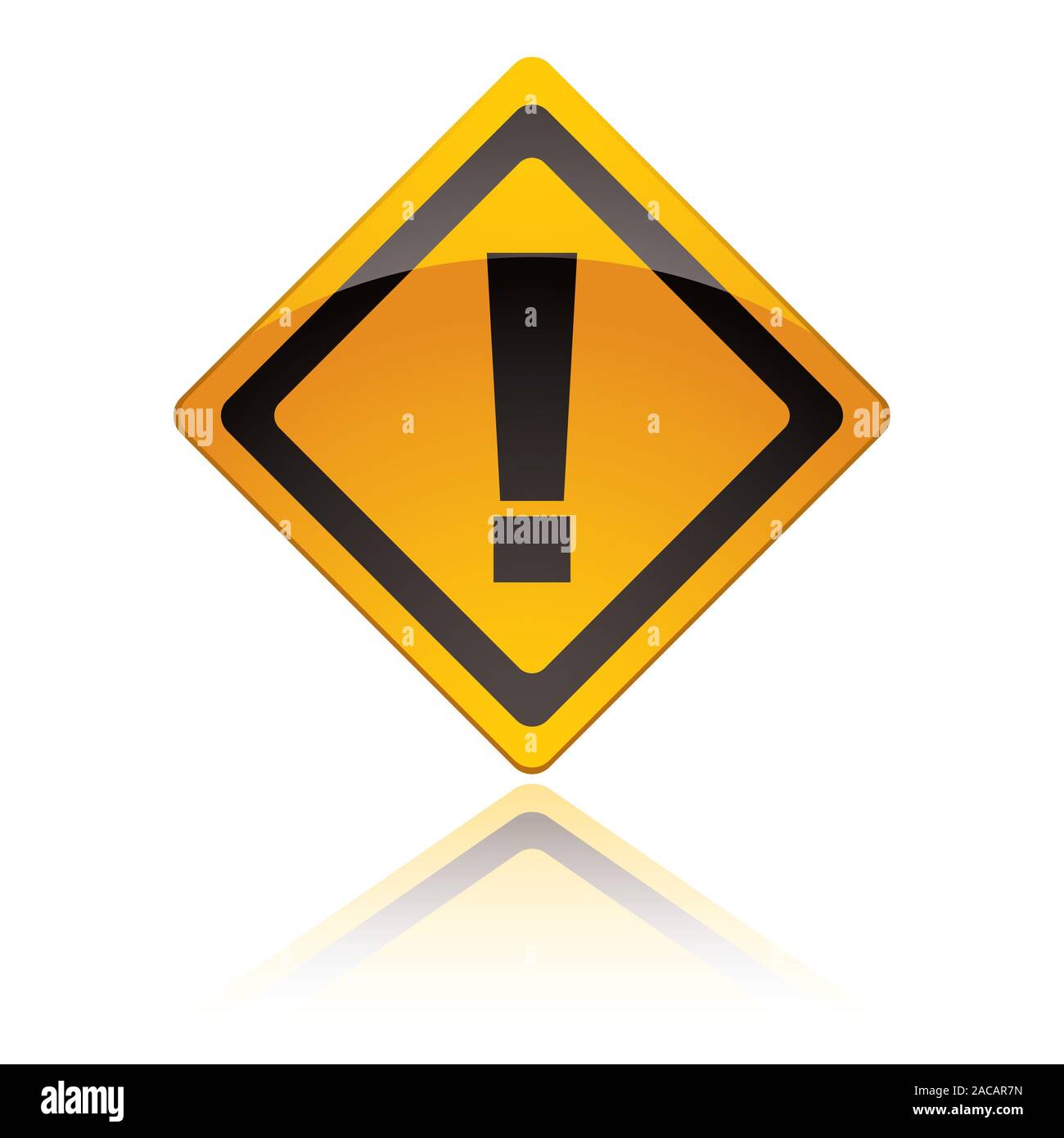 Warning sign and exclamation hi-res stock photography and images - Alamy