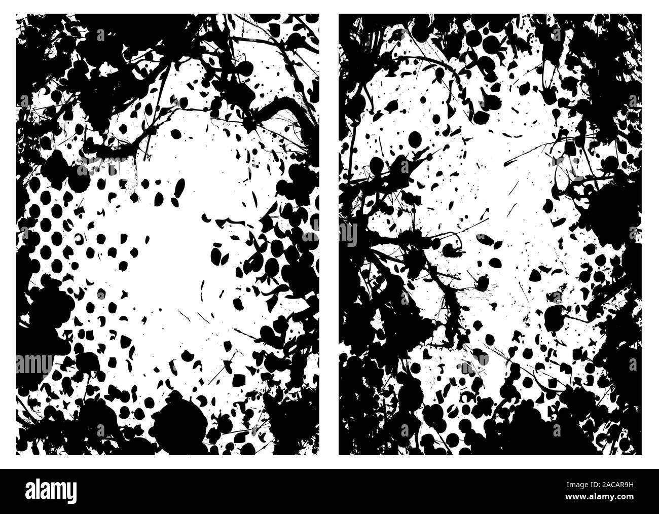 halftone grunge frame Stock Photo - Alamy