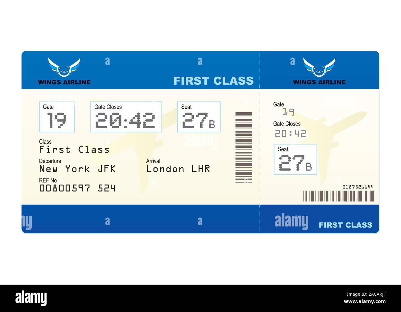 Aeroplane gate Cut Out Stock Images & Pictures - Alamy