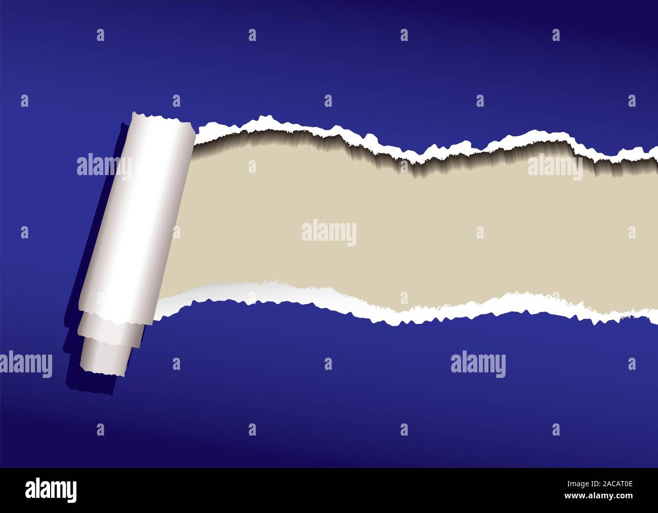 blue paper curl Stock Photo - Alamy