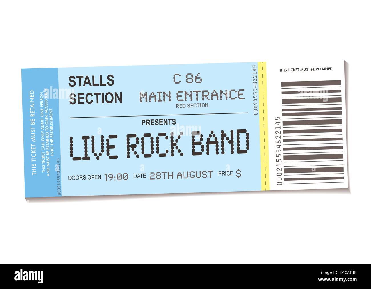 Barcode ticket hi-res stock photography and images - Alamy