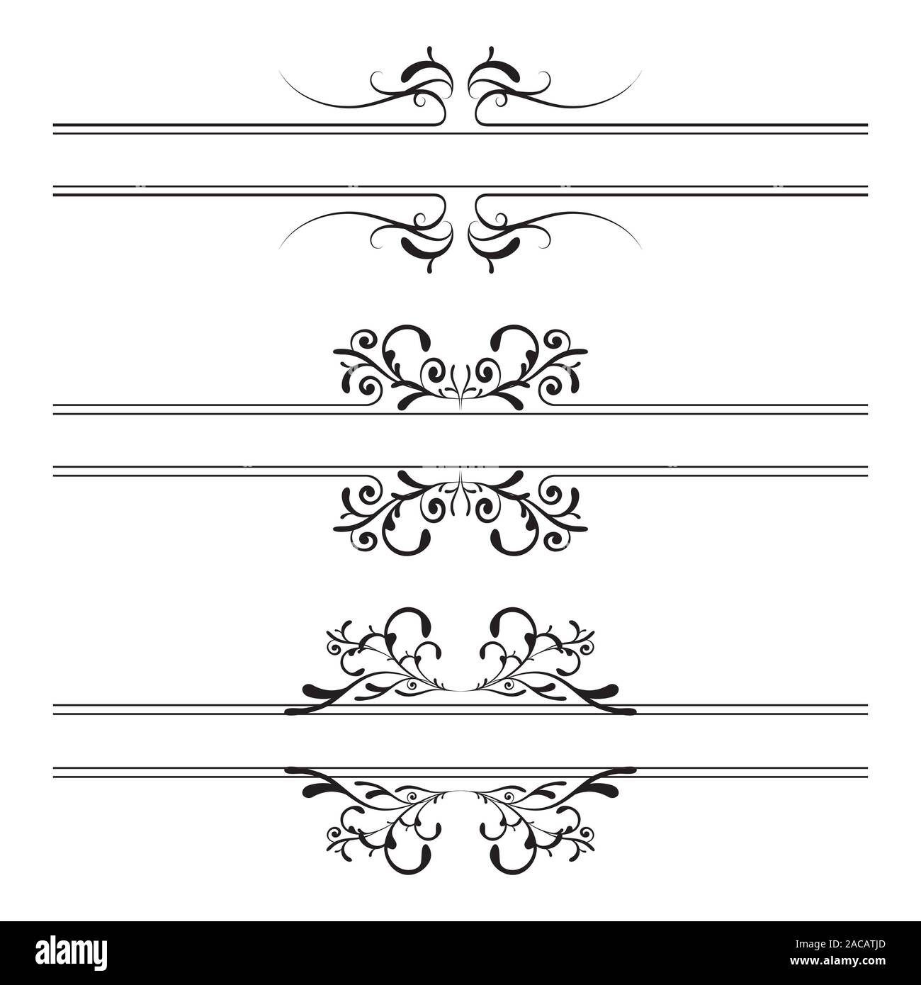 Floral decoration banner Stock Photo - Alamy