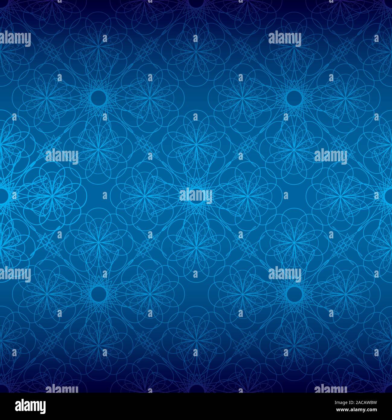 Blue tile floral repeat hi-res stock photography and images - Alamy