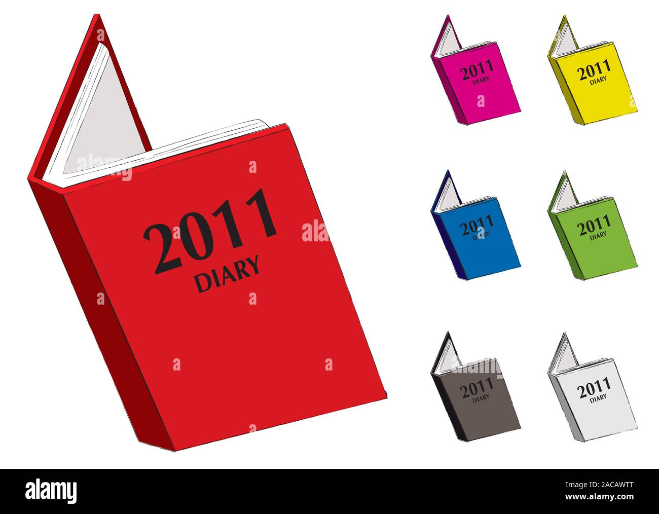 Simple diary hi-res stock photography and images - Alamy